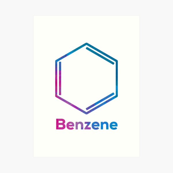 "Benzene" Art Print for Sale by labstud | Redbubble