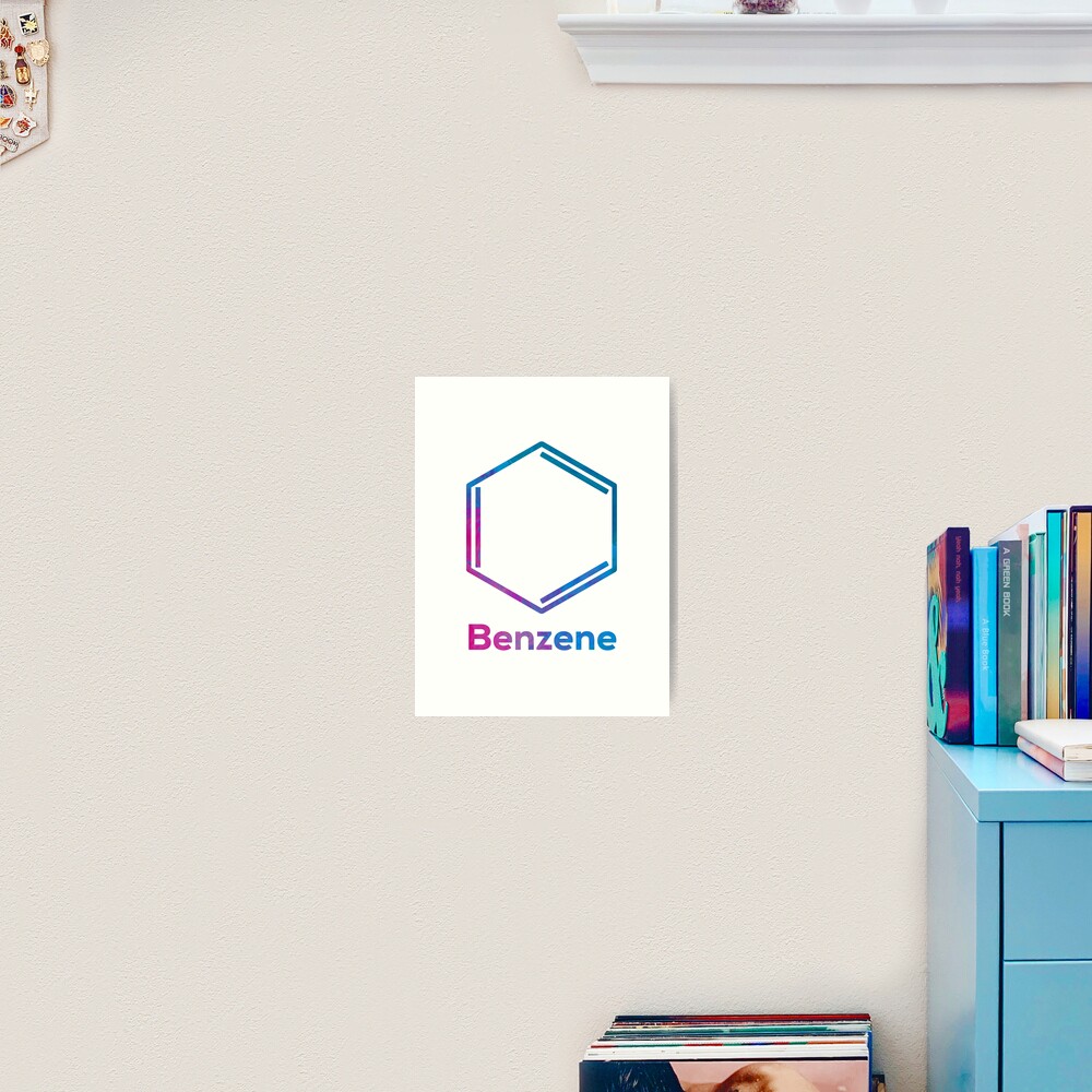 "Benzene" Art Print by labstud | Redbubble