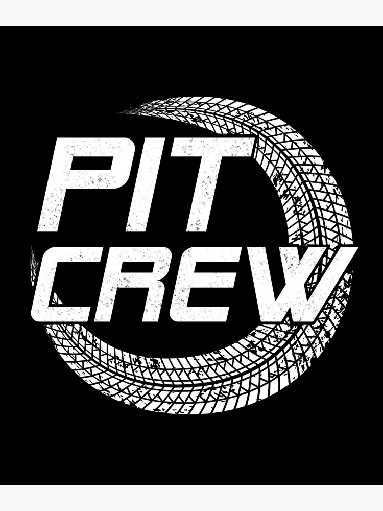 "Pit Crew Raing design, Racing design, Race Car gift design" Poster by ...