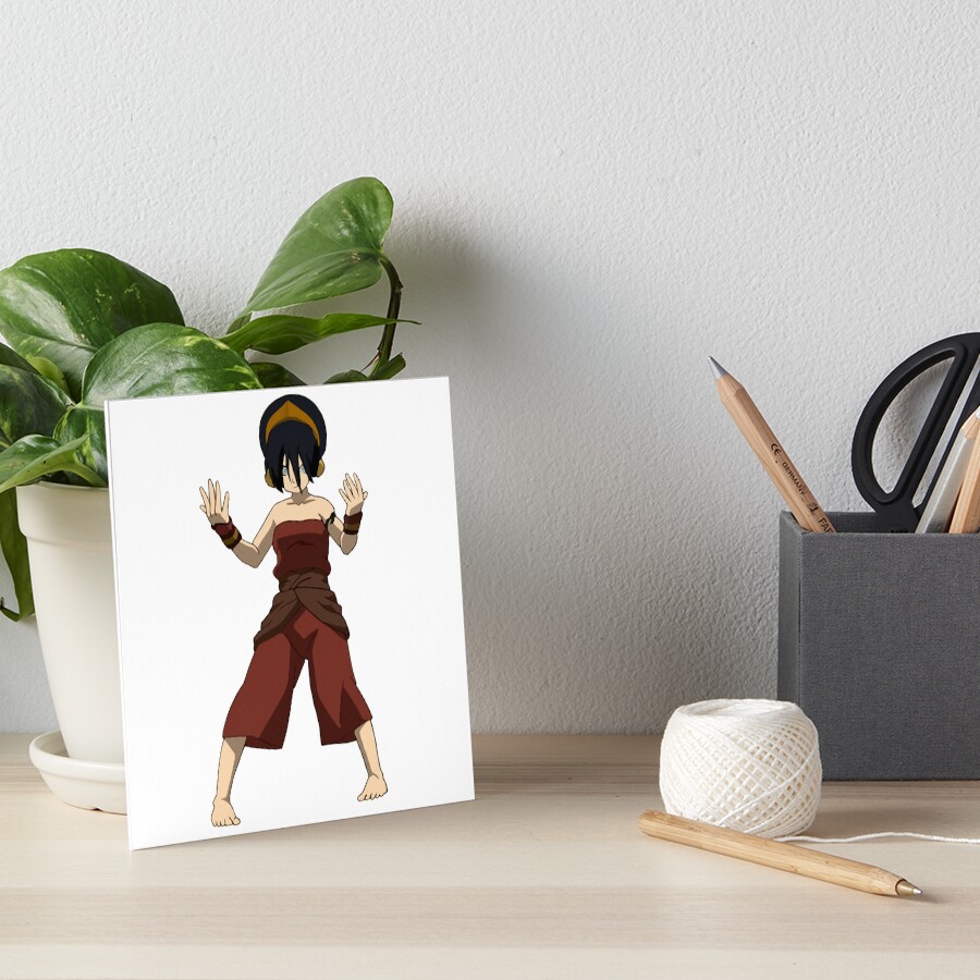 "Toph Bending Stance Avatar" Art Board Print for Sale by blueeyes374 ...