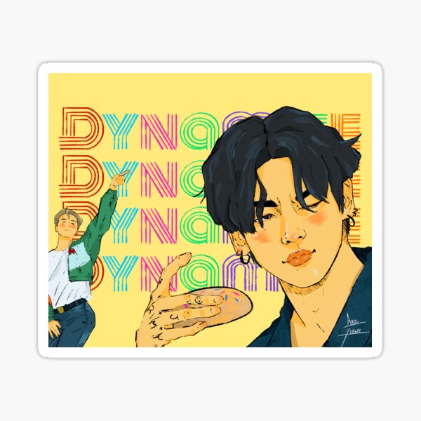 "Dynamite " Sticker for Sale by ArielPisani | Redbubble