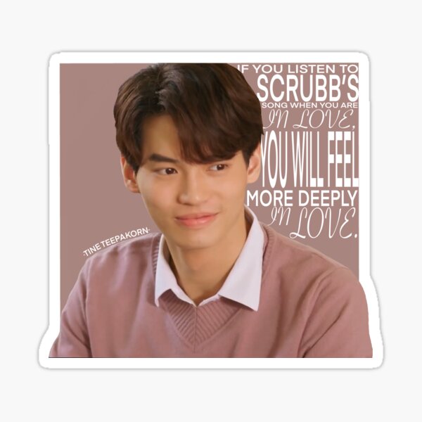 "Tine Teepakorn / Win Metawin" Sticker for Sale by M1ck33y | Redbubble