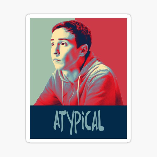 "Atypical Hope" Sticker for Sale by Luigi-Jekan | Redbubble