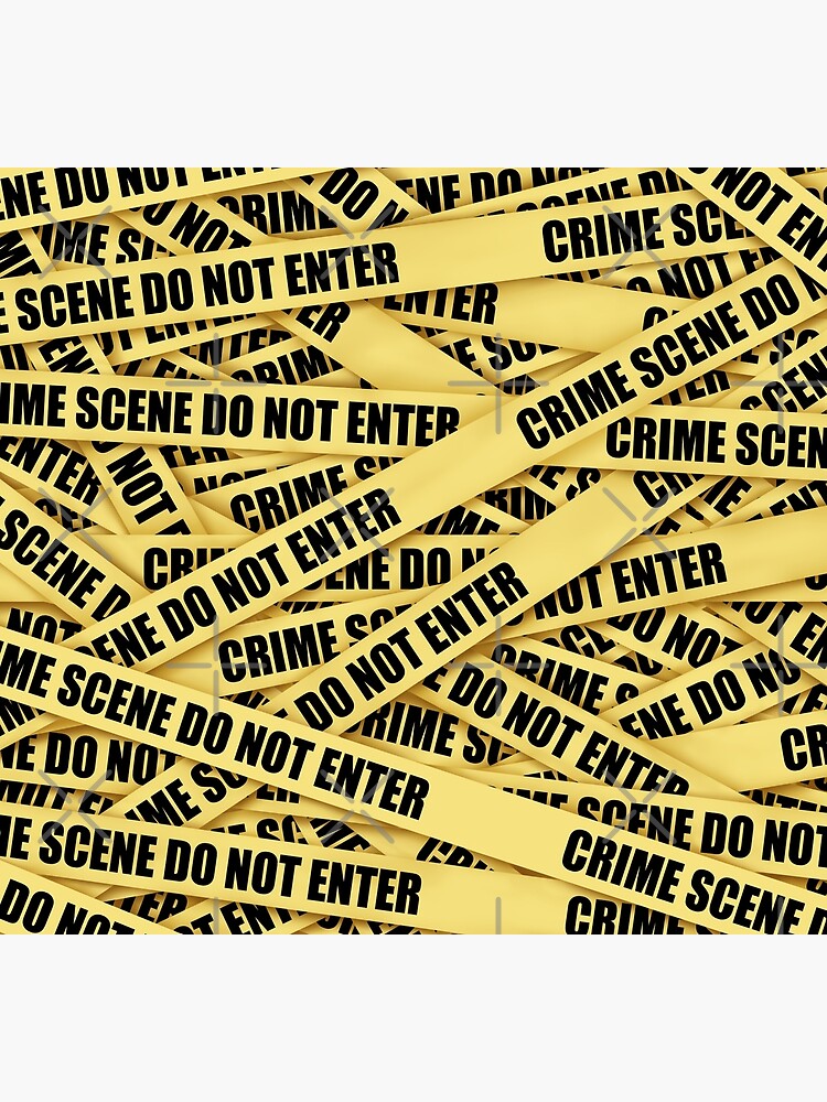 "Crime Scene Tape" Socks for Sale by 10YK-Studio | Redbubble