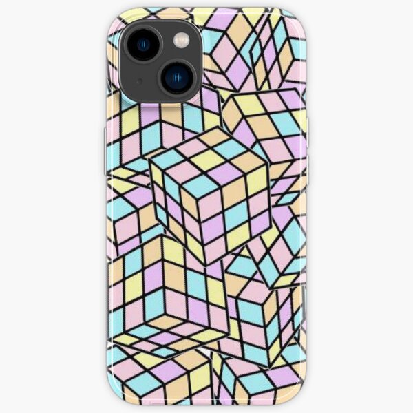"Pastel Rubix Cube Design" iPhone Case for Sale by katietherose | Redbubble