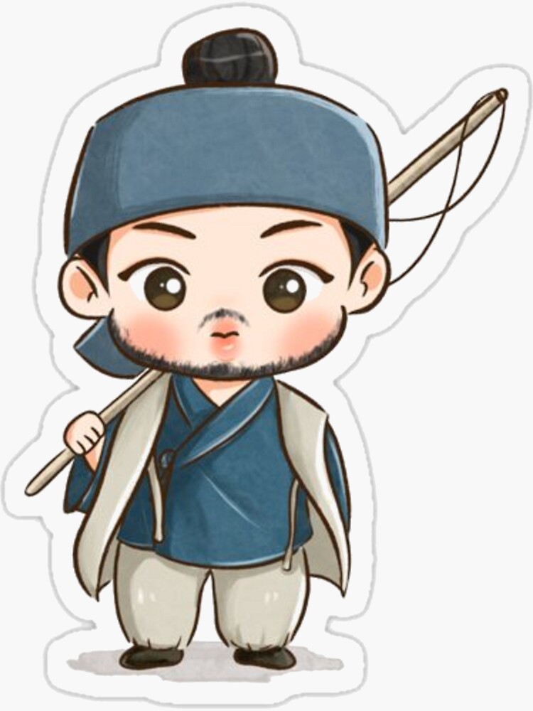 Pegatina «BTS - Daechwita Jin Chibi» de xSleepyQueenx | Redbubble