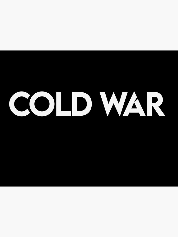 "Black Ops Cold War Logo" Poster by backdoorstore | Redbubble