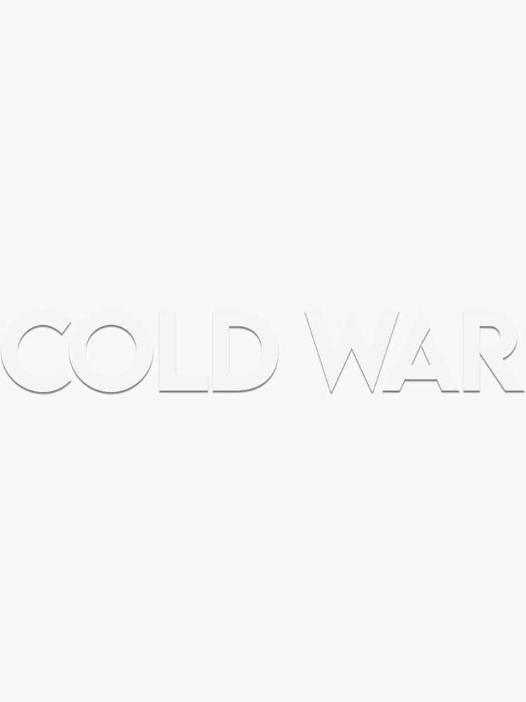 "Black Ops Cold War Logo" Sticker for Sale by backdoorstore | Redbubble