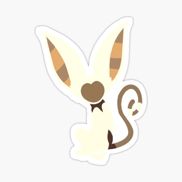 "Momo- Avatar the Last Airbender" Sticker by Makieroon | Redbubble