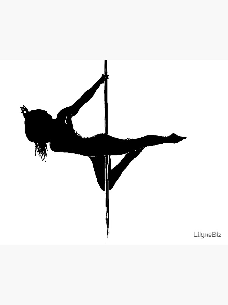 "Pole dancer" Sticker by LilyneBiz | Redbubble