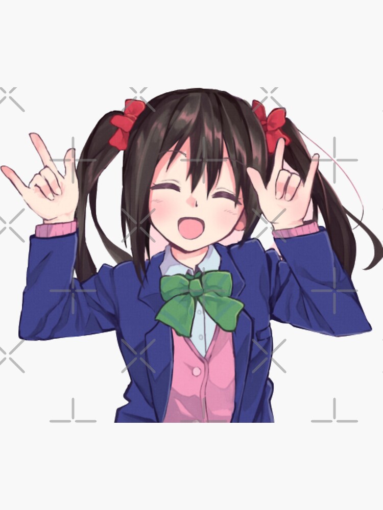 "NICO NICO NI" Sticker for Sale by Uniquestore4u | Redbubble