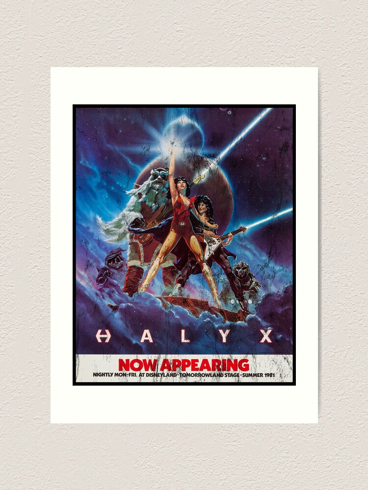 "HALYX Poster Vintage" Art Print for Sale by FandomTrading | Redbubble