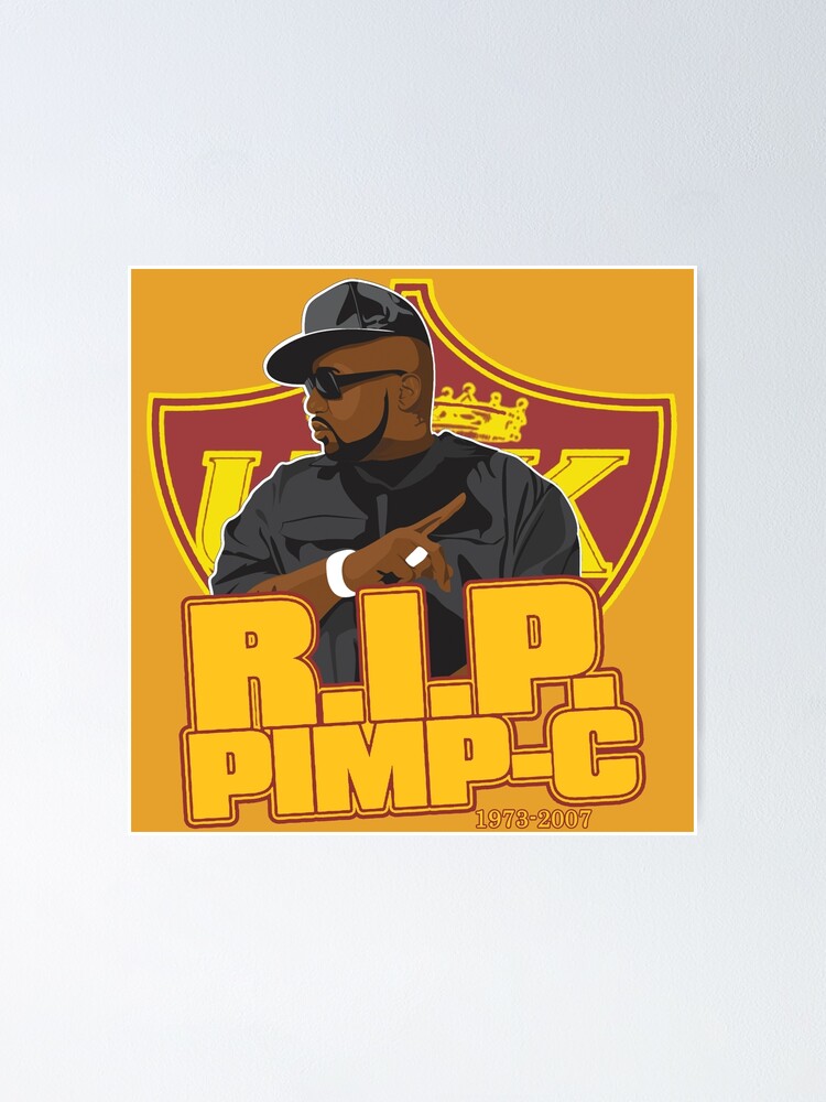 "R.I.P. Pimp-C UGK Superstar Rapper" Poster for Sale by ninja-ID ...