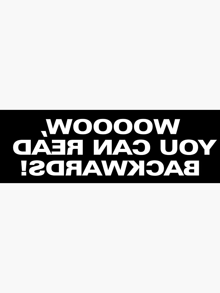 "wow factor" Sticker by tshirtbee | Redbubble