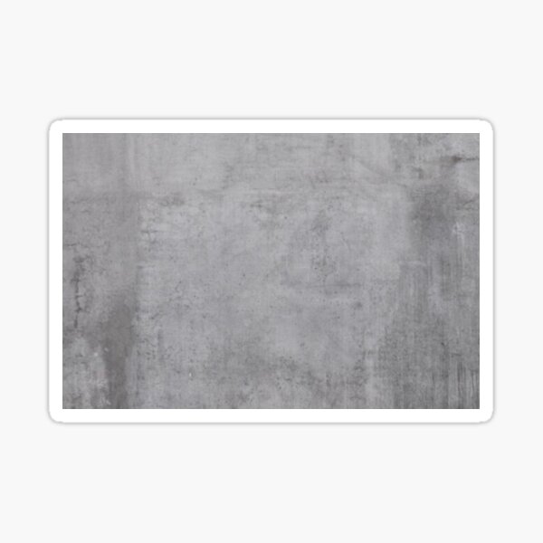 "Minimalist Concrete" Sticker for Sale by Todays | Redbubble
