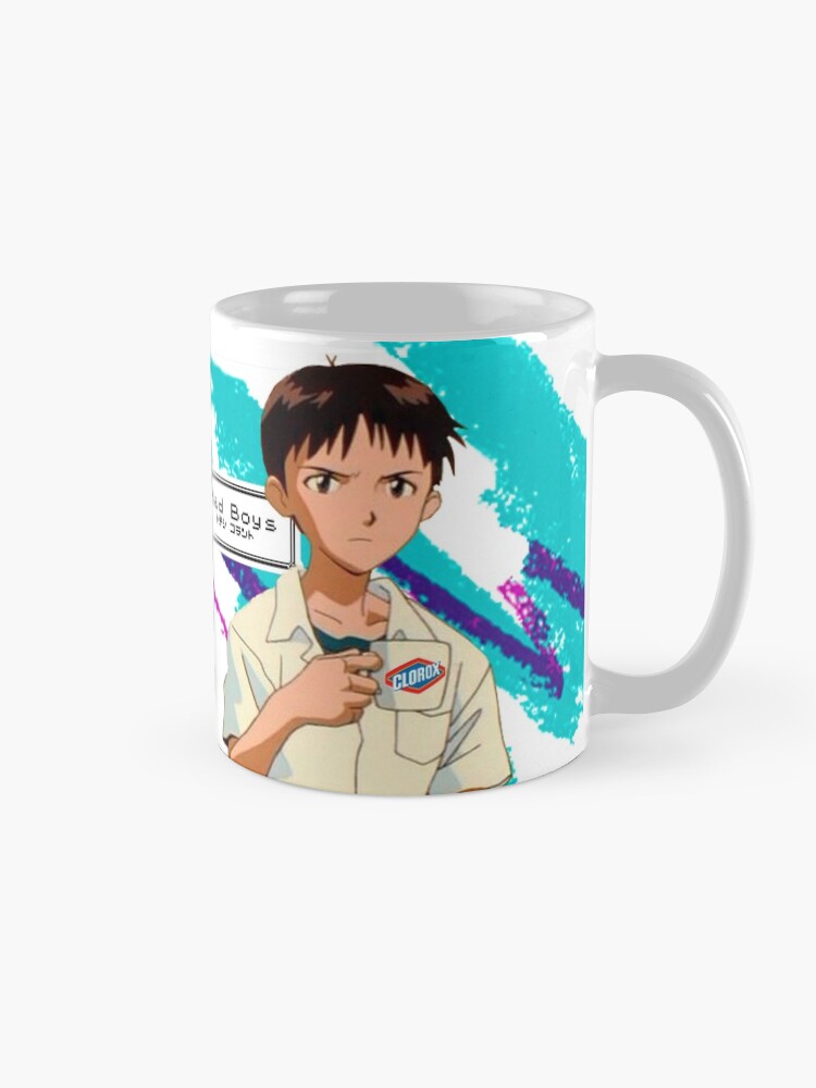 "Sad Shinji" Coffee Mug for Sale by santos-exe | Redbubble