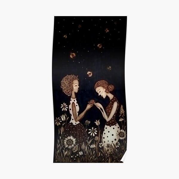 "Ladybirds" Poster by OrsiArt | Redbubble