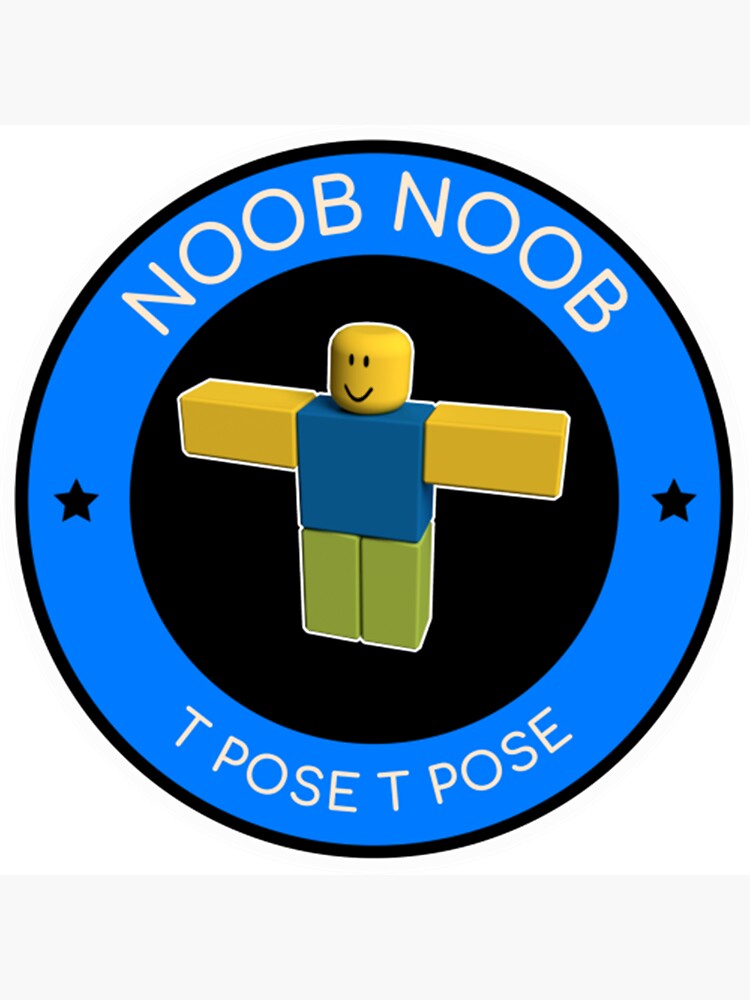 "Roblox T Pose Noob Dank Meme Roblox" Magnet for Sale by Ludivinedupont ...