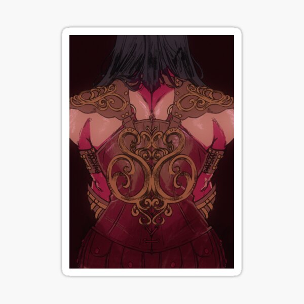 "Her Armor" Sticker by madiecookie | Redbubble