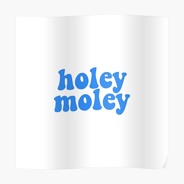Póster «Holey Moley» de RafaTakami | Redbubble