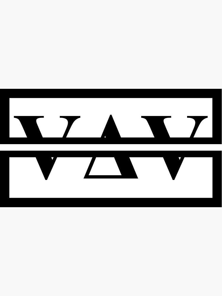 "VAV" Sticker by VAV-Store | Redbubble