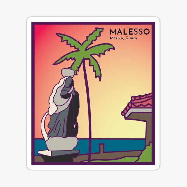 "Merizo Guam" Sticker by tasiscout | Redbubble