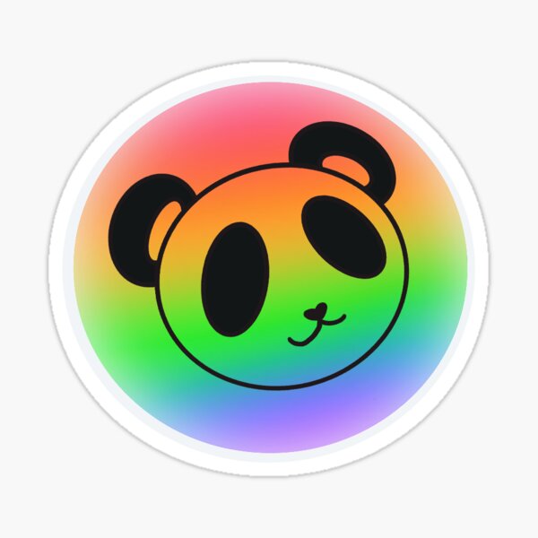 "LGBT Panda" Sticker for Sale by pandamayeux | Redbubble