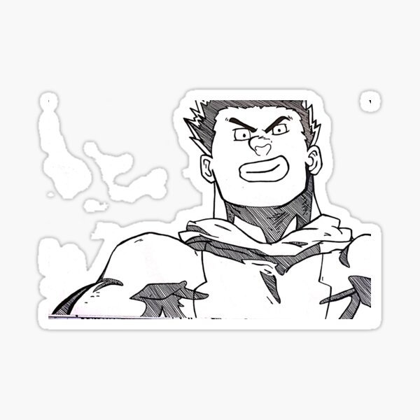 "Sato Boku No Hero Academia" Sticker for Sale by kais-alibi | Redbubble