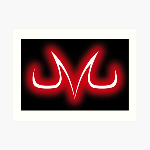 Majin Symbol Wall Art | Redbubble