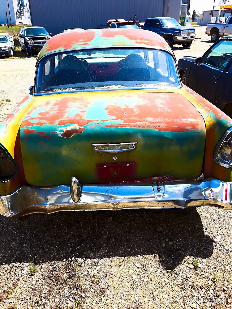 "'56 Chevy Rear End " Canvas Print by CharWilcox | Redbubble