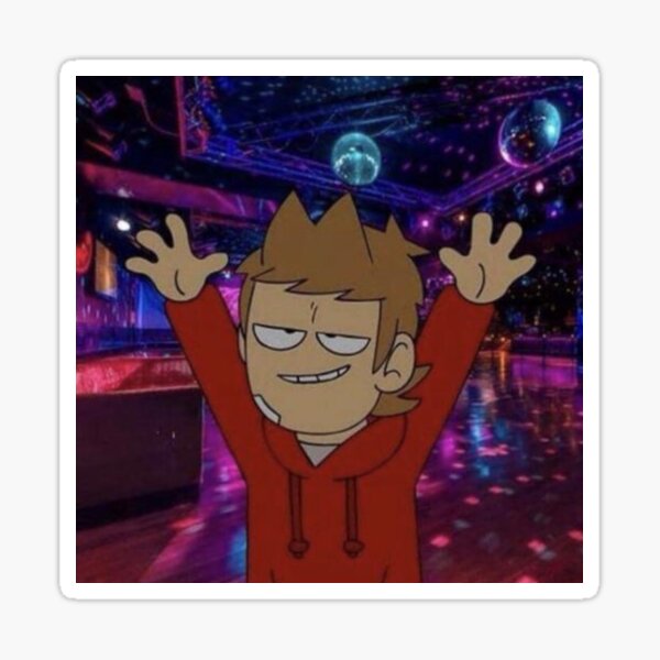 "Tord Eddsworld Pin" Sticker for Sale by saraleartist | Redbubble