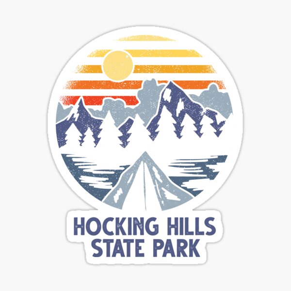 Hocking Hills Stickers | Redbubble