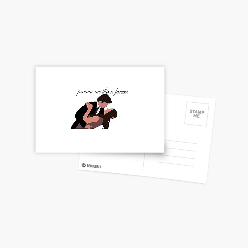 "delena promise me this is forever" Sticker for Sale by sanskrttt ...