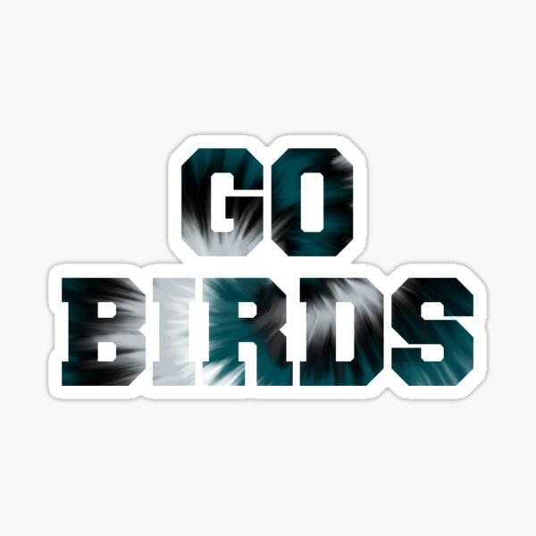 "Go Birds Tie Dye" Sticker by andrewk84 | Redbubble