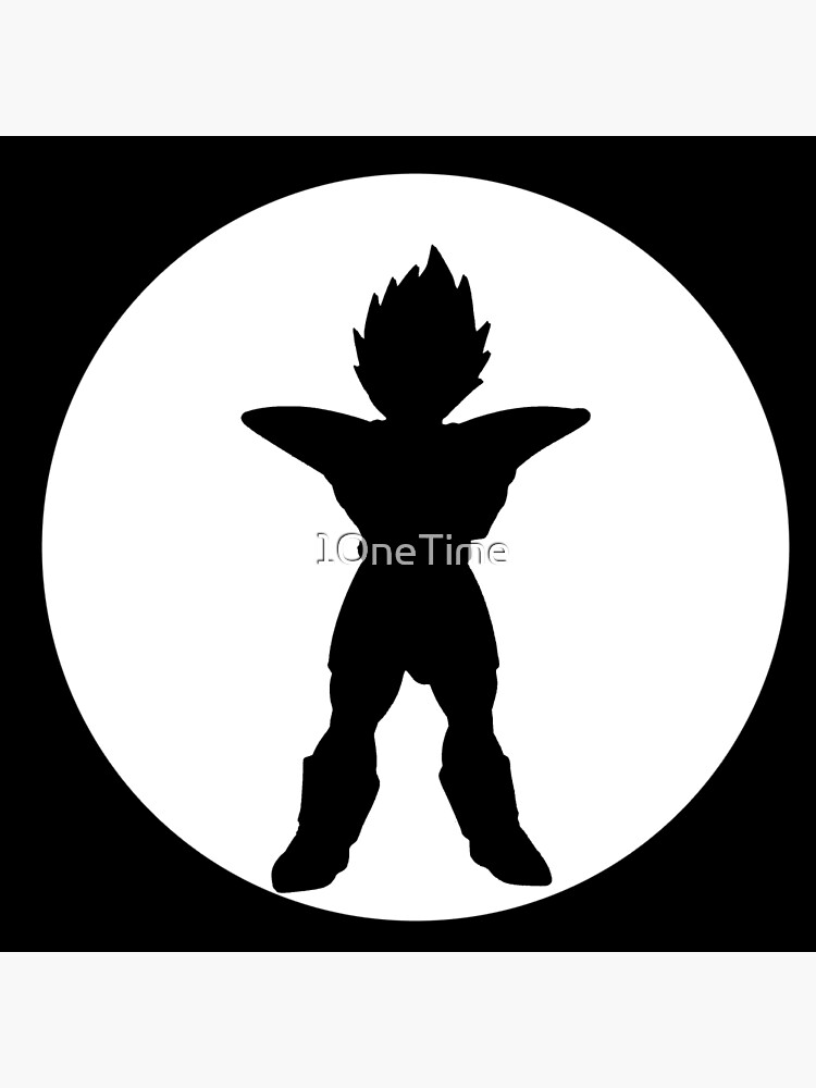 "Vegeta Moonlight" Poster for Sale by 1OneTime | Redbubble