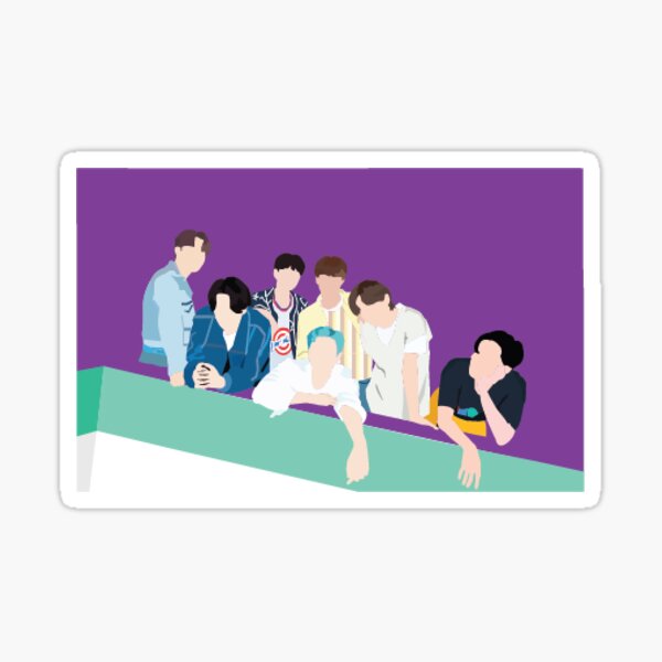 "BTS Dynamite " Sticker by High-Flyers | Redbubble