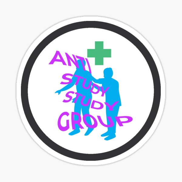 "@PhysicalTherapyMemes Instagram - Anti Study Study Group" Sticker for ...