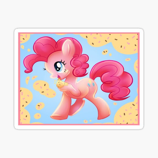 "pinkie pie " Sticker for Sale by lilly13 | Redbubble