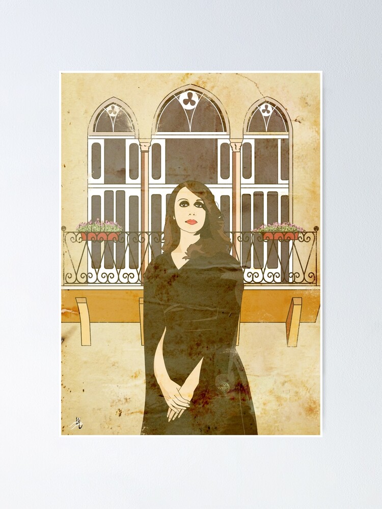"Fairuz Beirut" Poster for Sale by Tameralahmarart | Redbubble