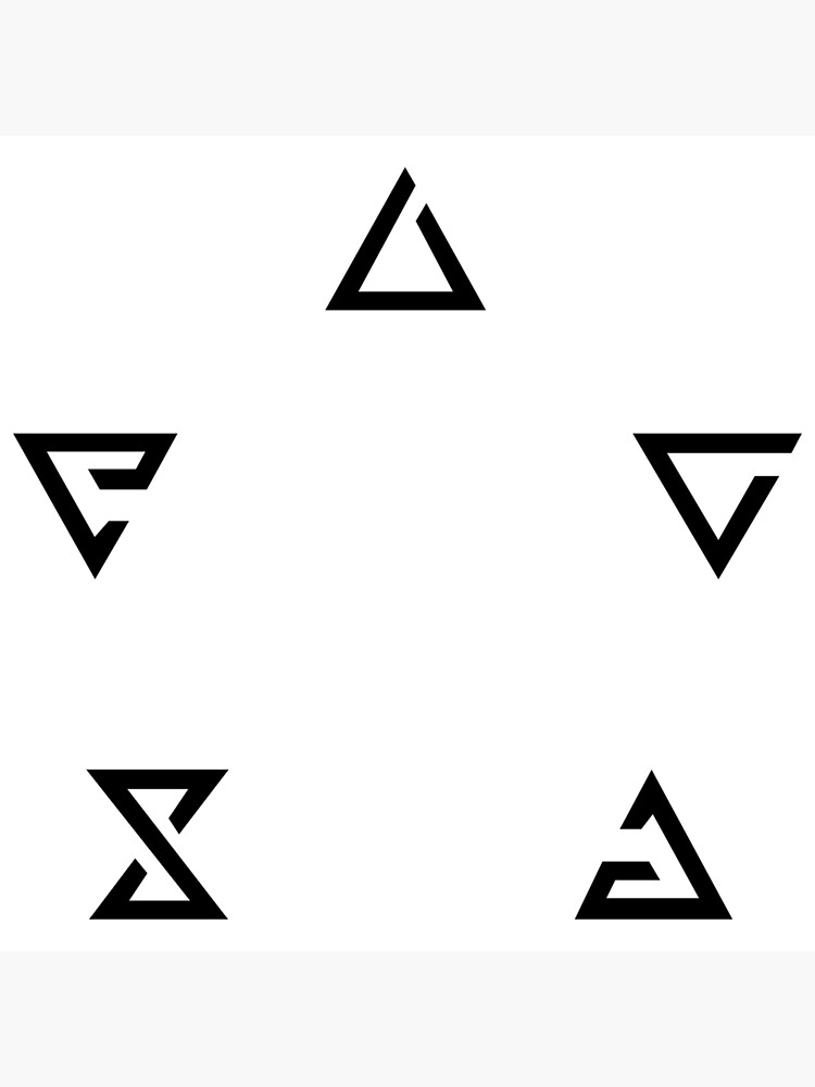 "Minimalist Witcher Signs" Art Print for Sale by wordyghost | Redbubble