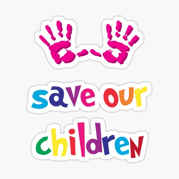 Save The Children Stickers | Redbubble