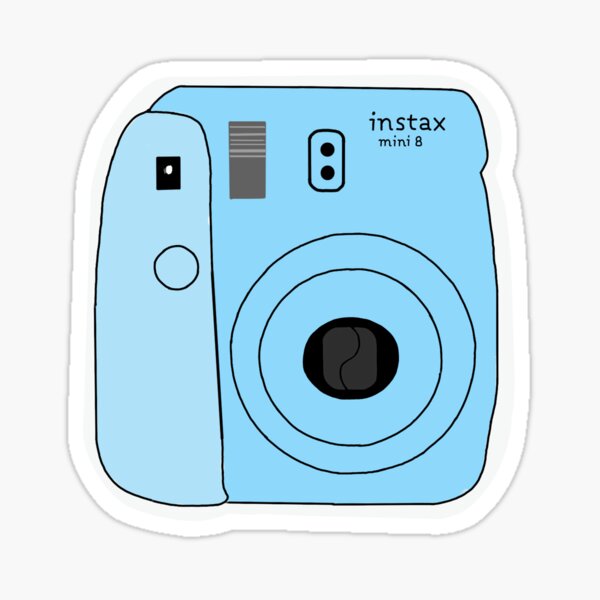 "Polaroid Camera" Sticker for Sale by custom-creation | Redbubble