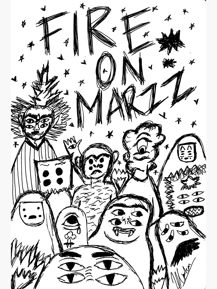 "BENEE FIRE ON MARZZ DESIGN" Poster for Sale by monpetithazza | Redbubble