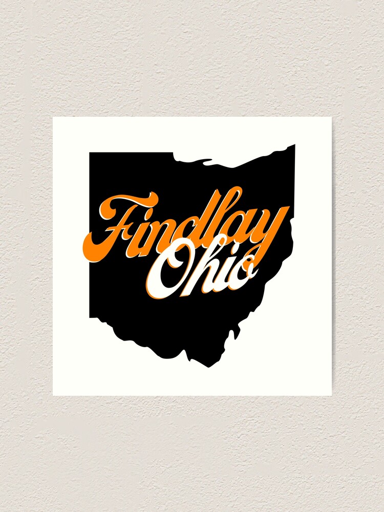 "Vintage Findlay, Ohio" Art Print by abigailbaughan | Redbubble