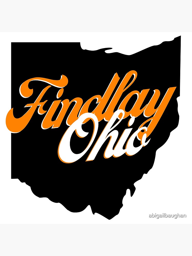 "Vintage Findlay, Ohio" Art Print by abigailbaughan | Redbubble