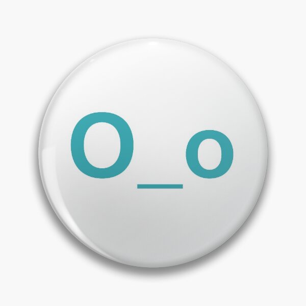 "O_o emoticon/emoji face" Pin by Digital-Plaza | Redbubble