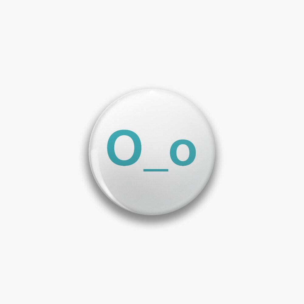 "O_o emoticon/emoji face" Pin by Digital-Plaza | Redbubble