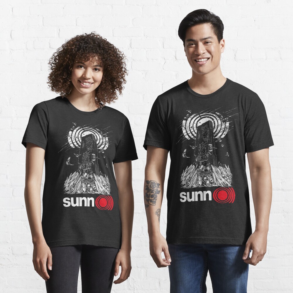 "SUNN O)))" T-shirt for Sale by rippingthrash | Redbubble | sunn o t ...