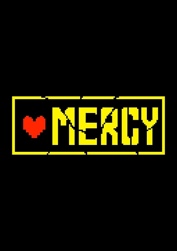 "Undertale Mercy" Art Prints by Javichakalote | Redbubble