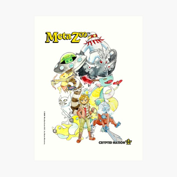 "MetaZoo Promotional Image" Art Print for Sale by MetaZooGames | Redbubble